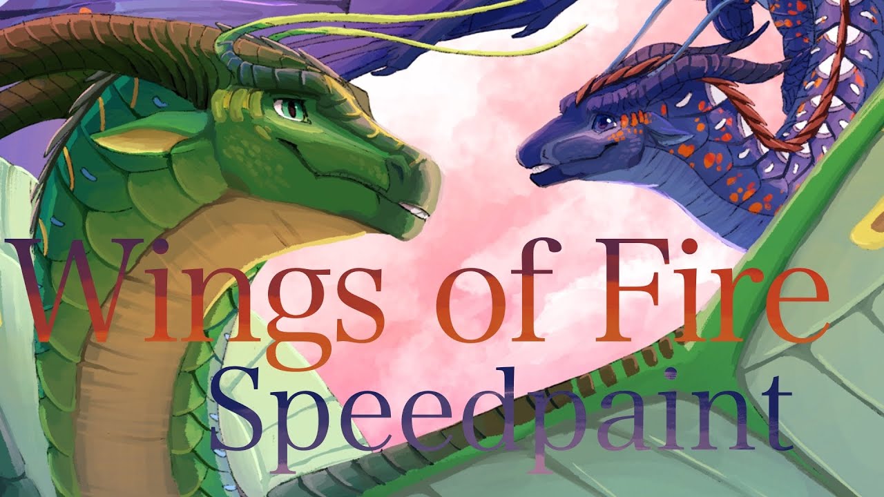 Wings of Fire Luna and Swordtail Speedpaint - YouTube
