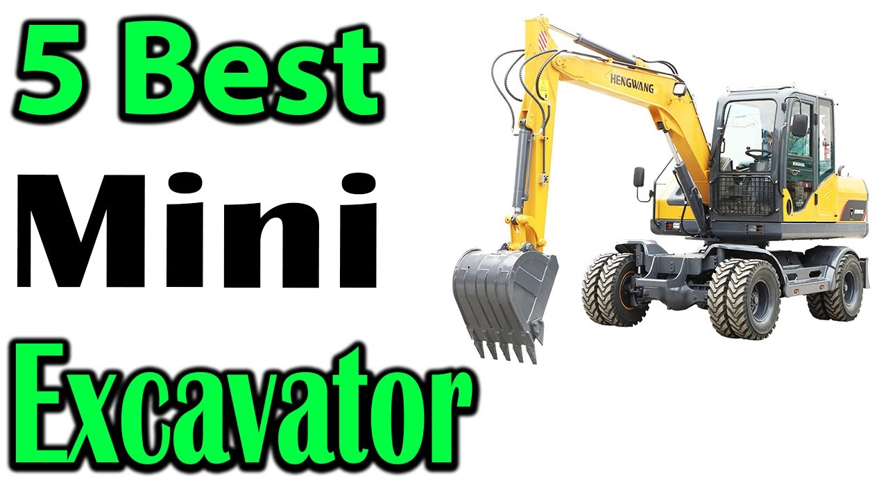 TOP 5 BEST Mini Excavator On Aliexpress 2024 - YouTube
