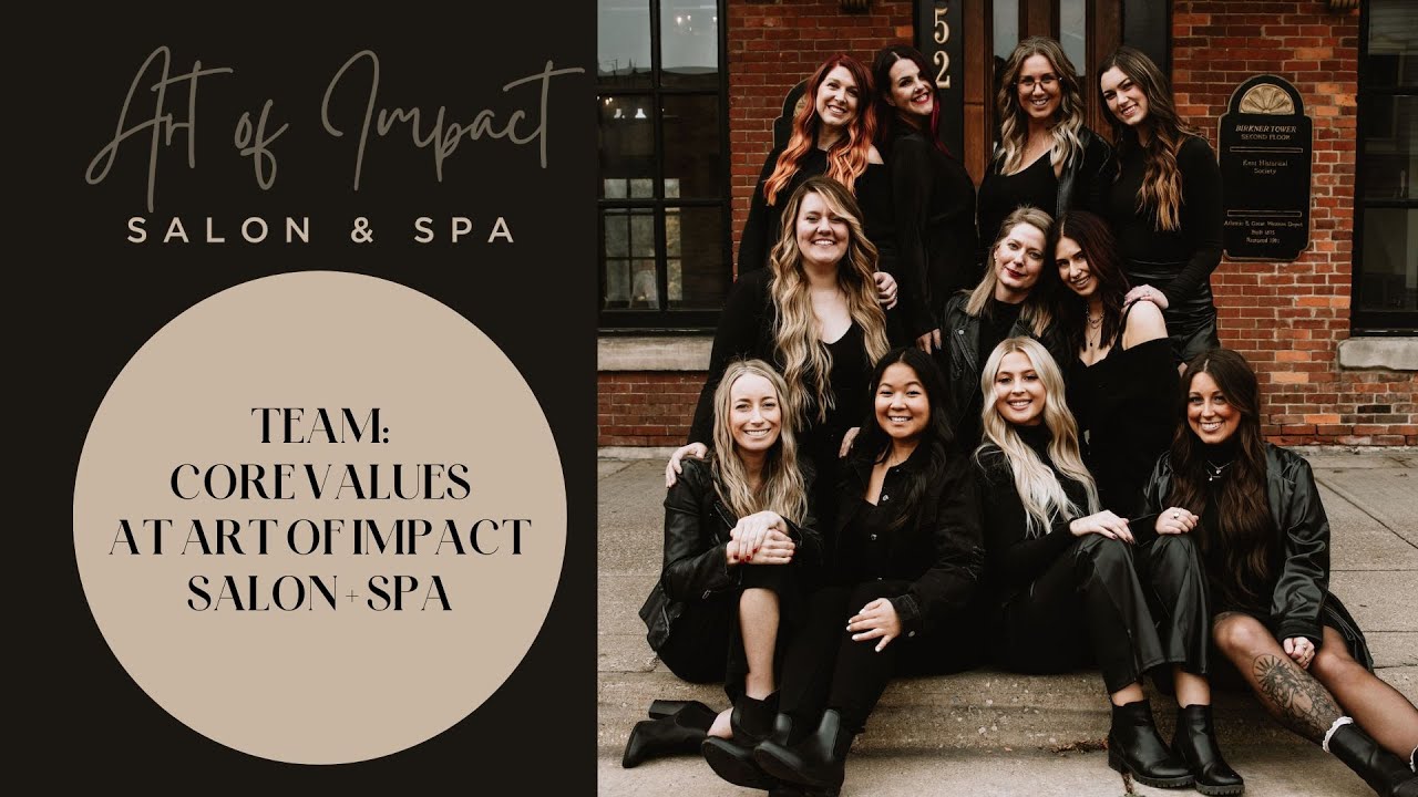 What's its like to work at a luxury salon: Core Values at AOISS | Salon Careers Explained - YouTube