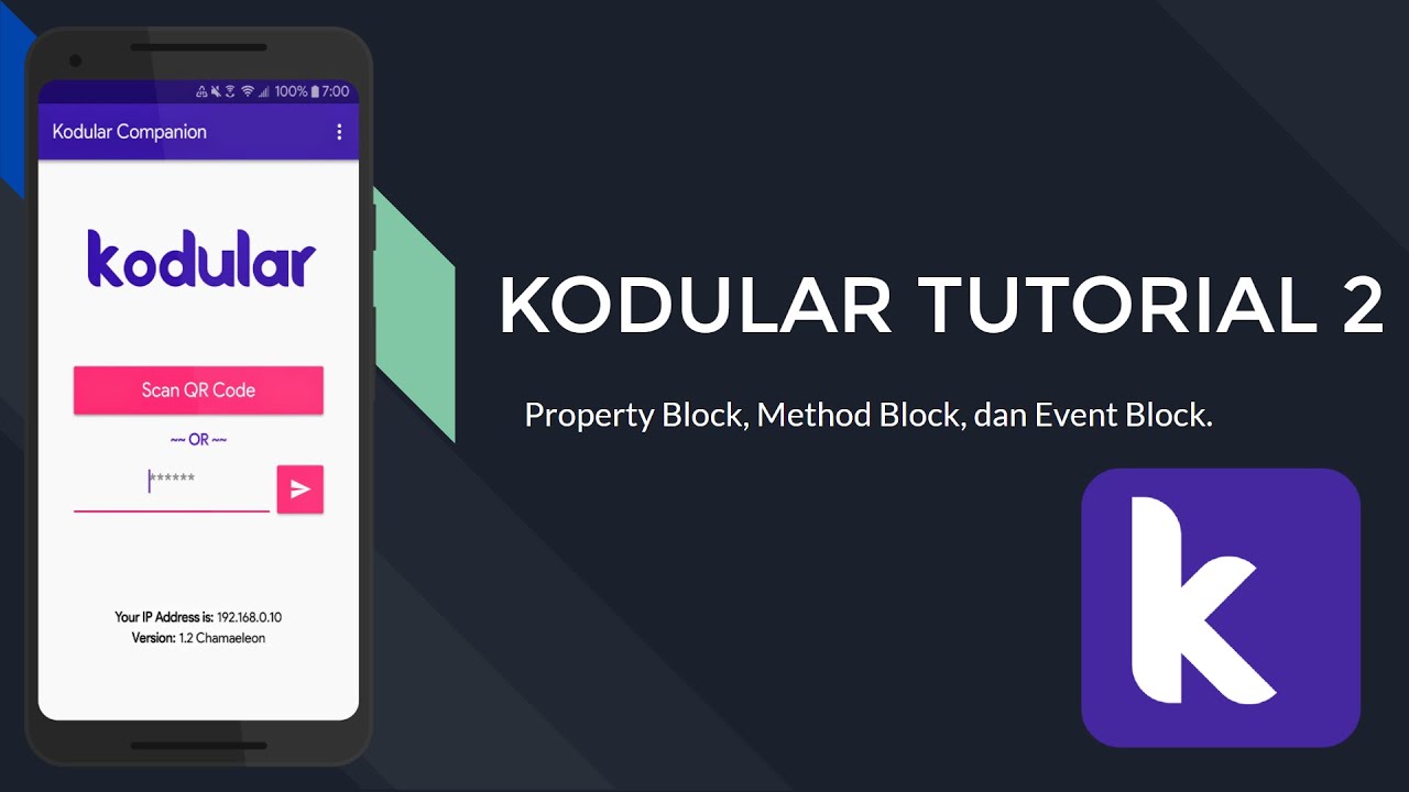2. Property Block, Method Block, dan Event Block Kodular - YouTube