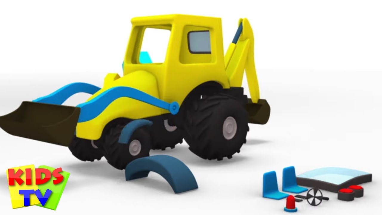 JCB + leksaker tecknade filmer för barn - YouTube