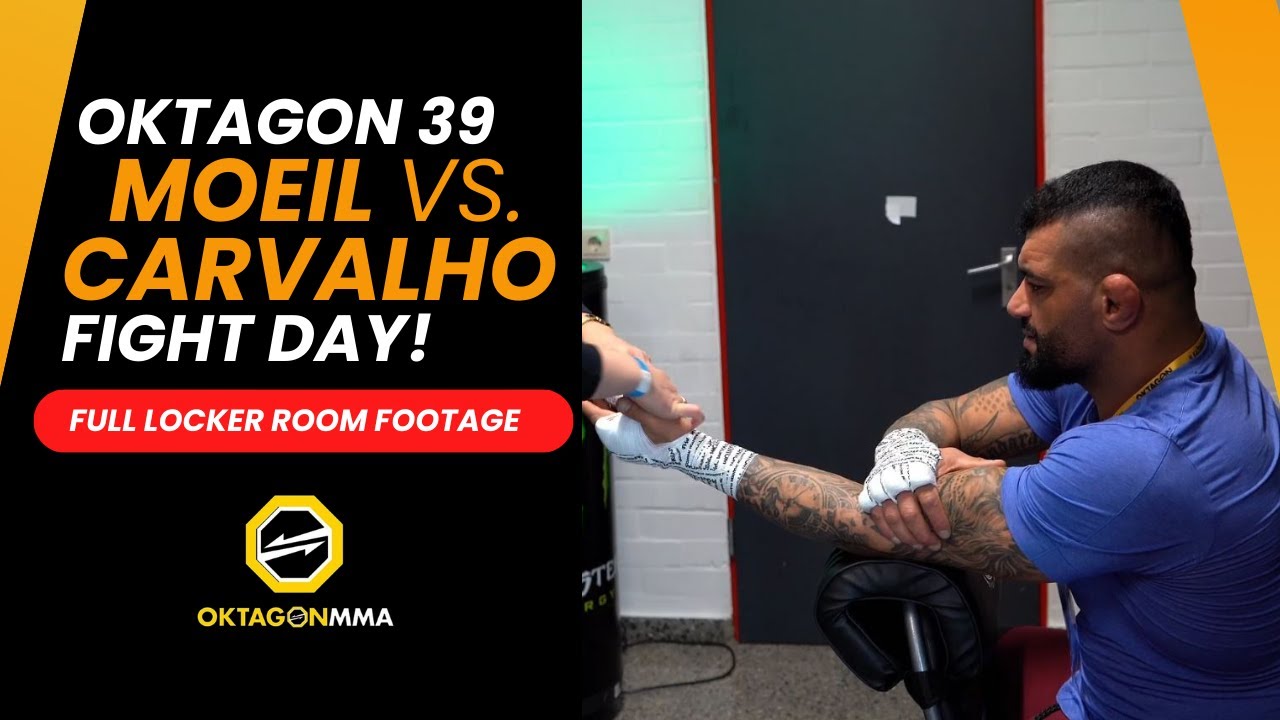 🥊 Epic Locker Room Moments Before MMA Showdown: Hatef Moeil vs Wallyson ...
