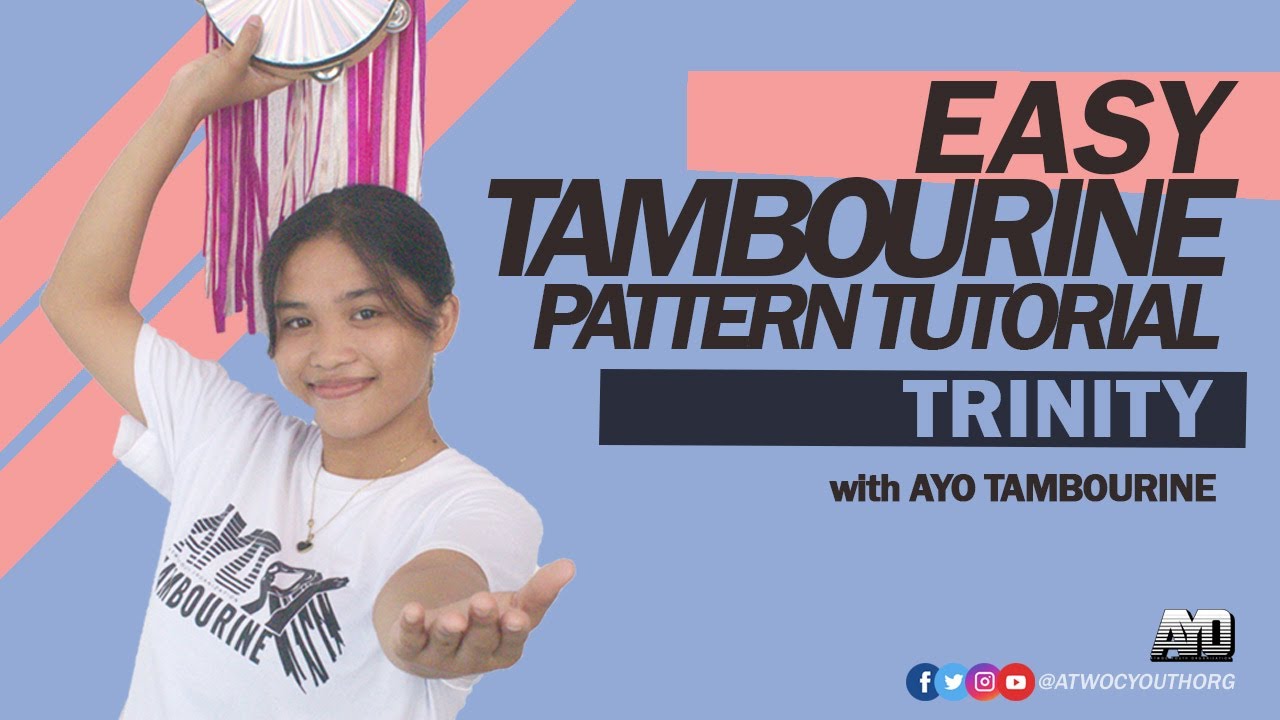 Easy Tambourine Pattern: TRINITY | Tutorial - YouTube