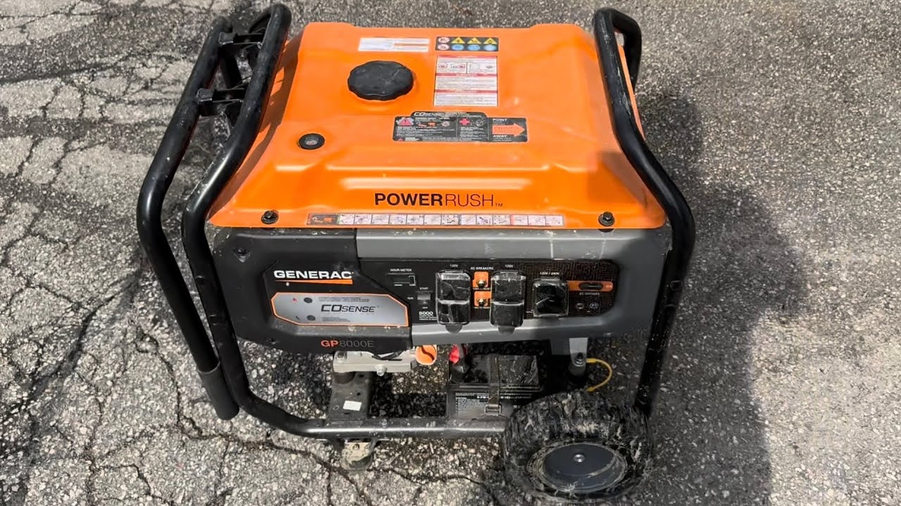 Andy’s Take: Generac 10,000/8,000-Watt Gas Generator Review – Portable ...