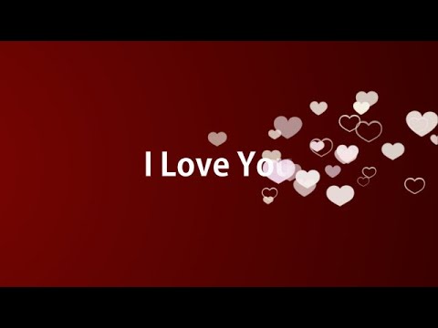 I Love You Photo Slideshow After Effects Templates - YouTube