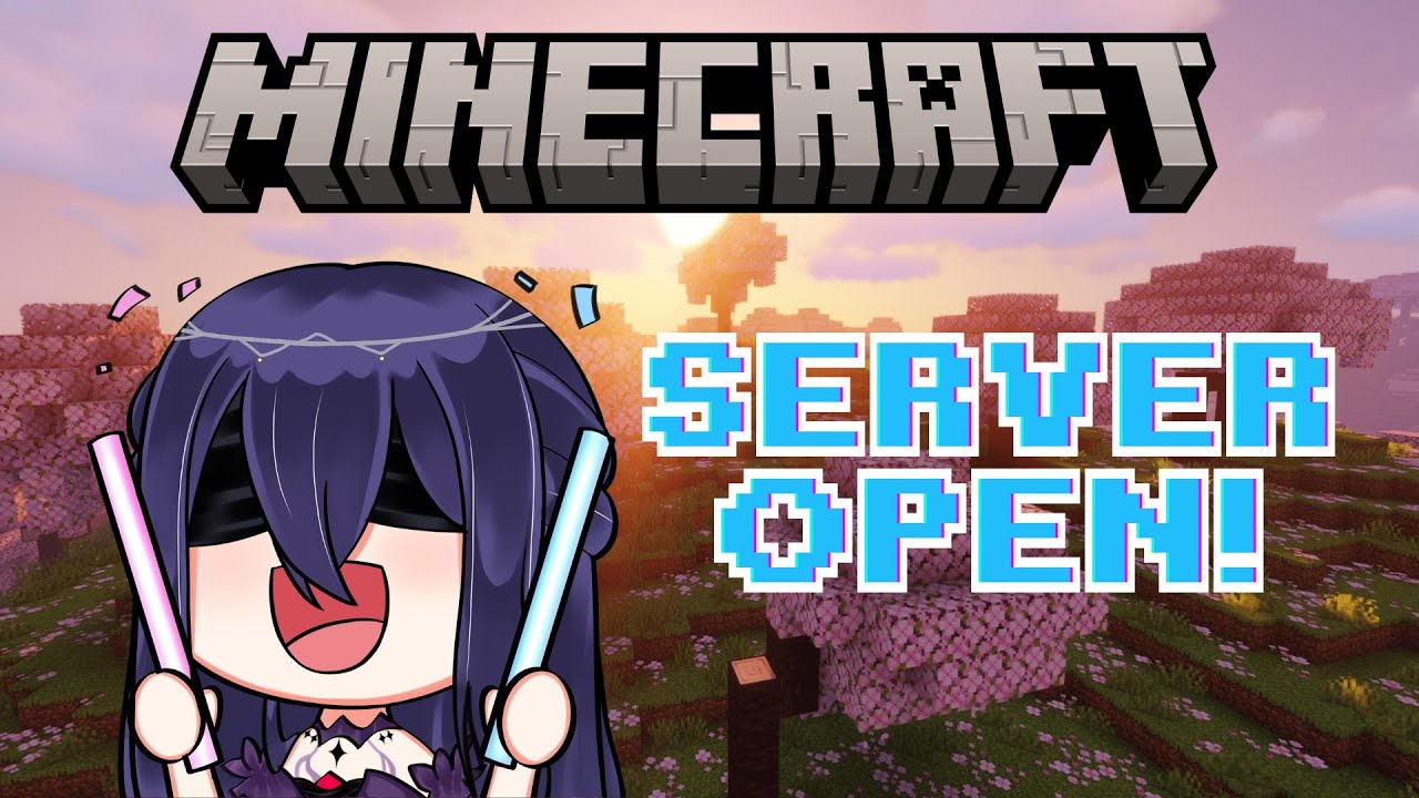 MINECRAFT 】 SERVER OPEN UNTUK PUBLIK! Daftar dulu~【 Morgan Katalia | VTUBER INDONESIA LIVE ...