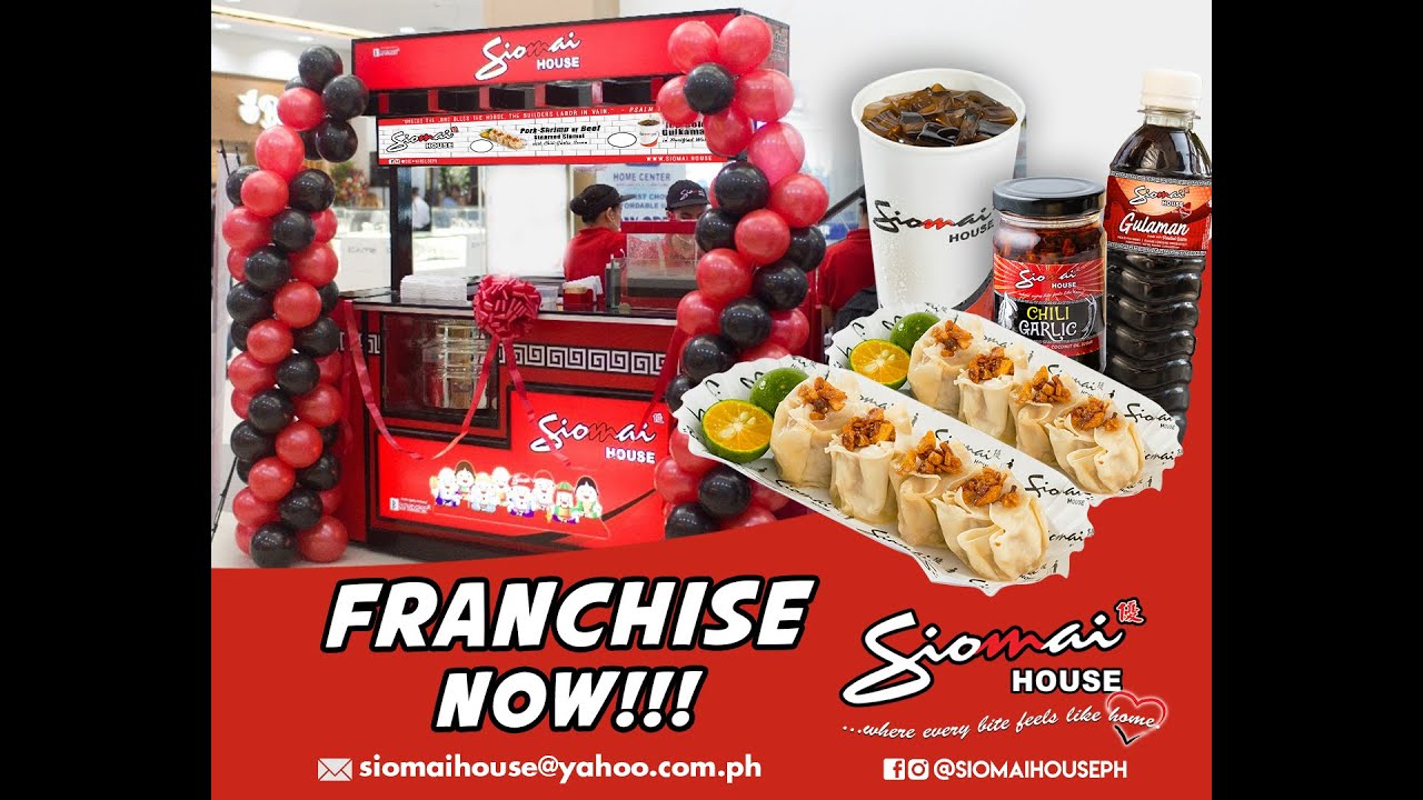 Siomai House Franchising Youtube