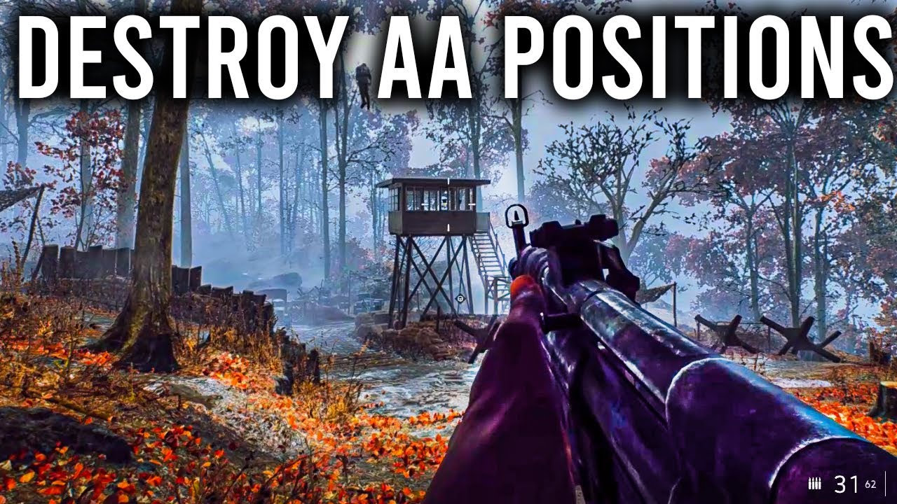 DESTROY AA POSITION 01 | BATTLEFIELD V | #10 - YouTube