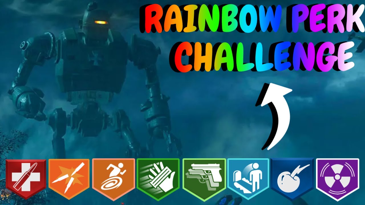 Rainbow Perk Challenge... - YouTube