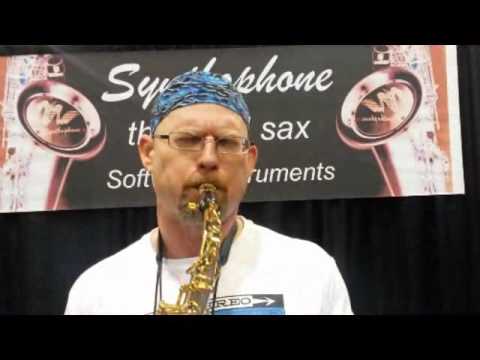 SOFTWIND Synthophone MIDI sax demo by Robosax NAMM 2016 - YouTube