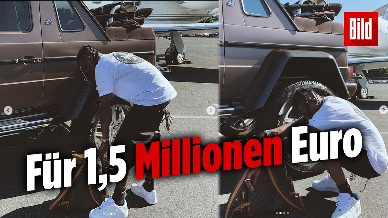 Rapper Travis Scott gönnt sich miesen Luxus-Mercedes Benz G-Wagon - YouTube