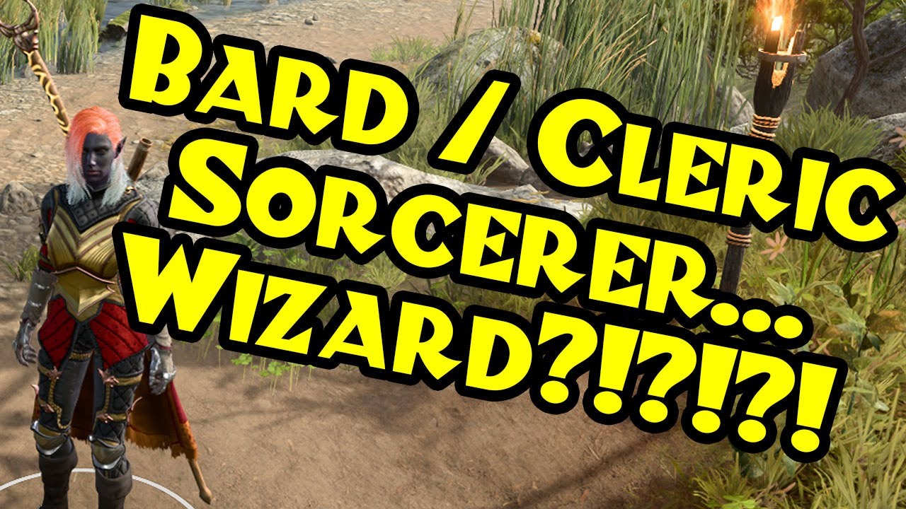 Multiclassing... GONE MAD?? -- Baldur's Gate 3: Bard / Cleric ...