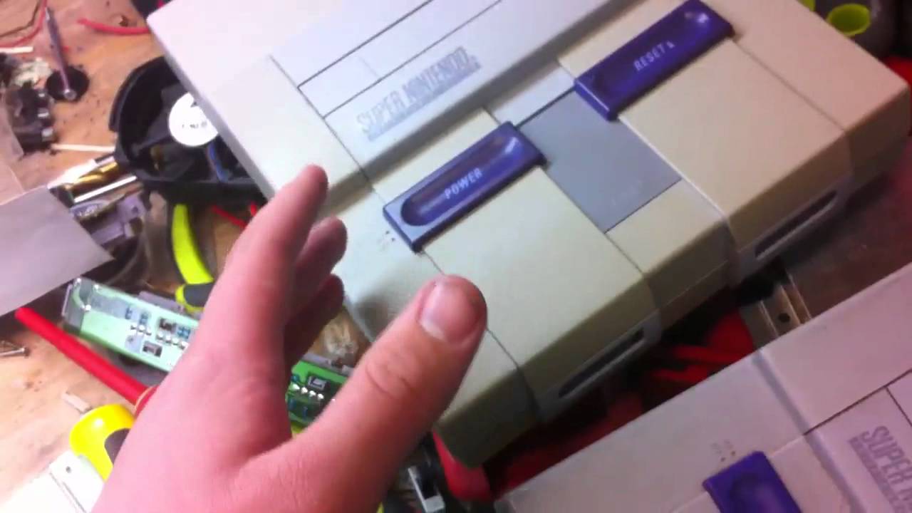 Snes repair/problems - YouTube
