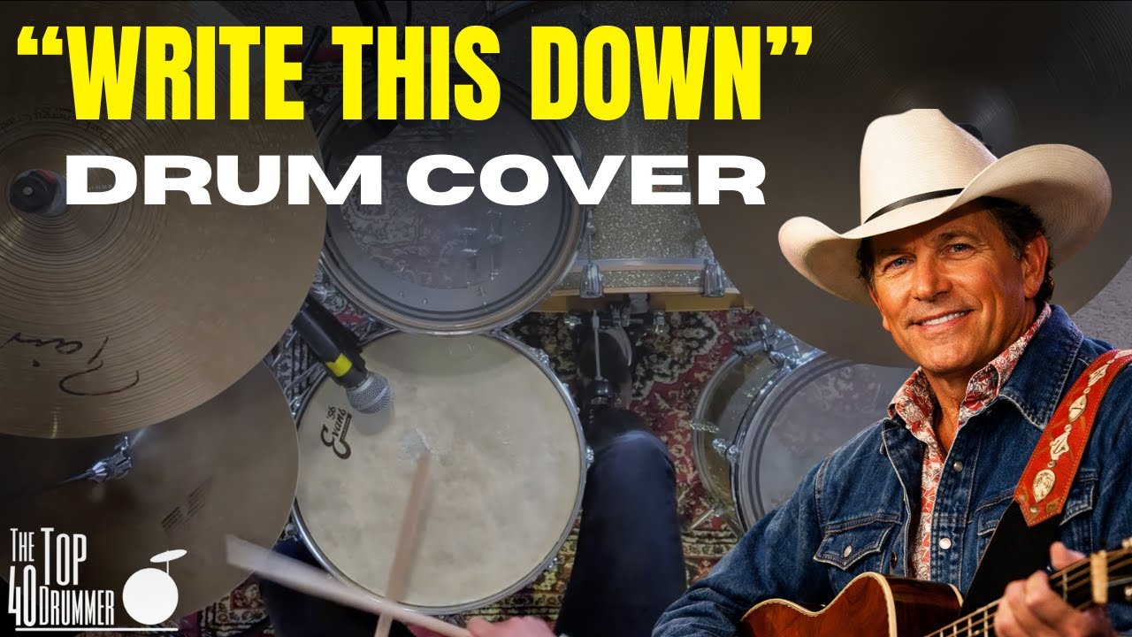 George Strait - "Write This Down" | Drum Cover - YouTube