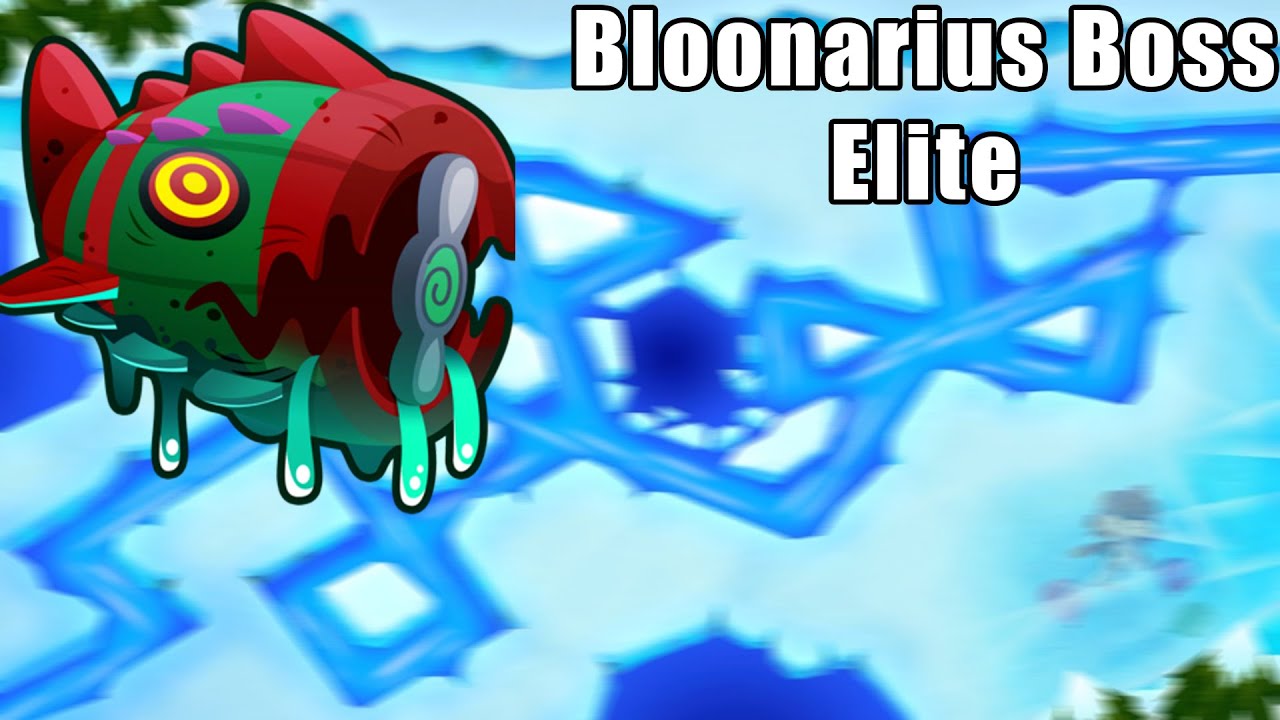 BLOONARIUS ELITE TUTORIAL | NEW BOSS BLOONS | BTD6 FROZEN OVER - YouTube