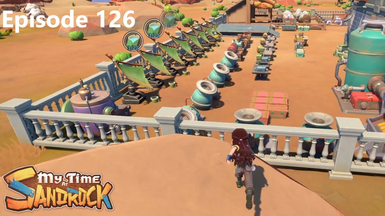 My Time at Sandrock - 126 I love my new big workshop - YouTube