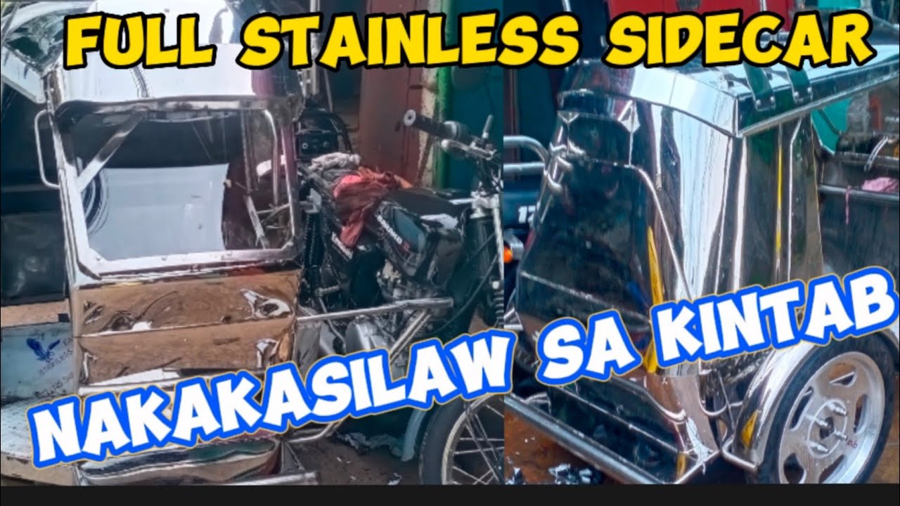 FULL STAINLESS SIDECAR BY MASTER WELD || NAKAKA SILAW SA KINTAB - YouTube