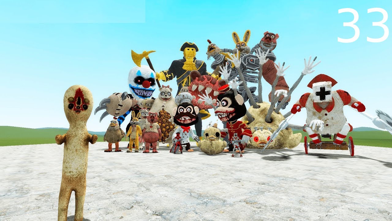 SCP-173 VS DARK DECEPTION CHAPTERS 1-4 NPCs in Garry's Mod! - YouTube