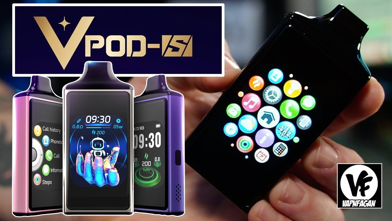 CraftBox VPOD-S Smart / Touchscreen / Reusable POD system - YouTube