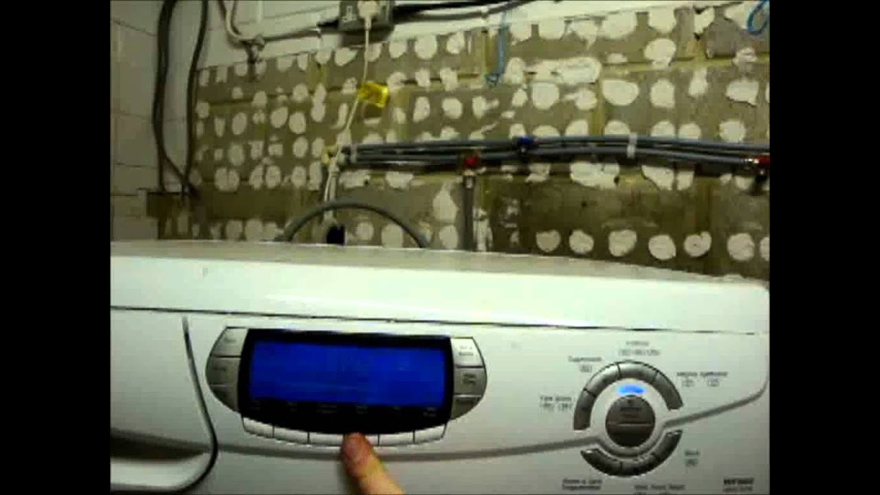Hotpoint Ultima WF860 Digital Washing Machine review - YouTube