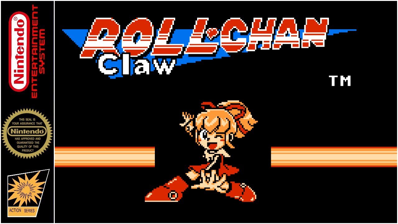 Roll-Chan in Rockman Claw - Hack of Mega Man [NES] - YouTube