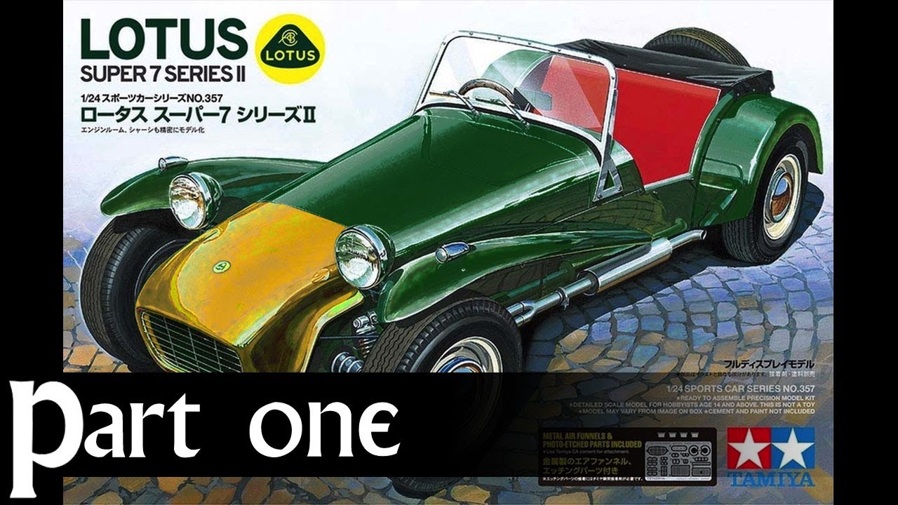 Building the 1/24 Scale "The Prisoner" Lotus KAR 120C: Kit Review - YouTube