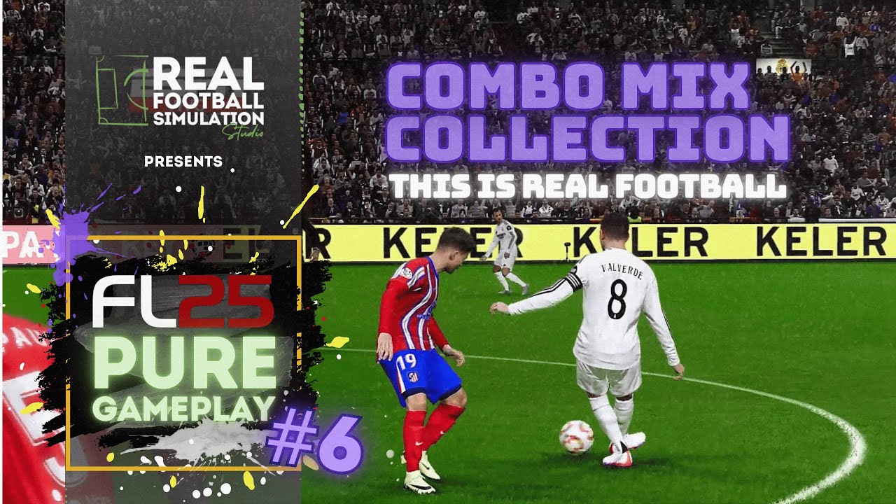 FOOTBALL LIFE 2025 | FL25 + MODS | PURE GAMEPLAY Vol. 6 | Passing ...