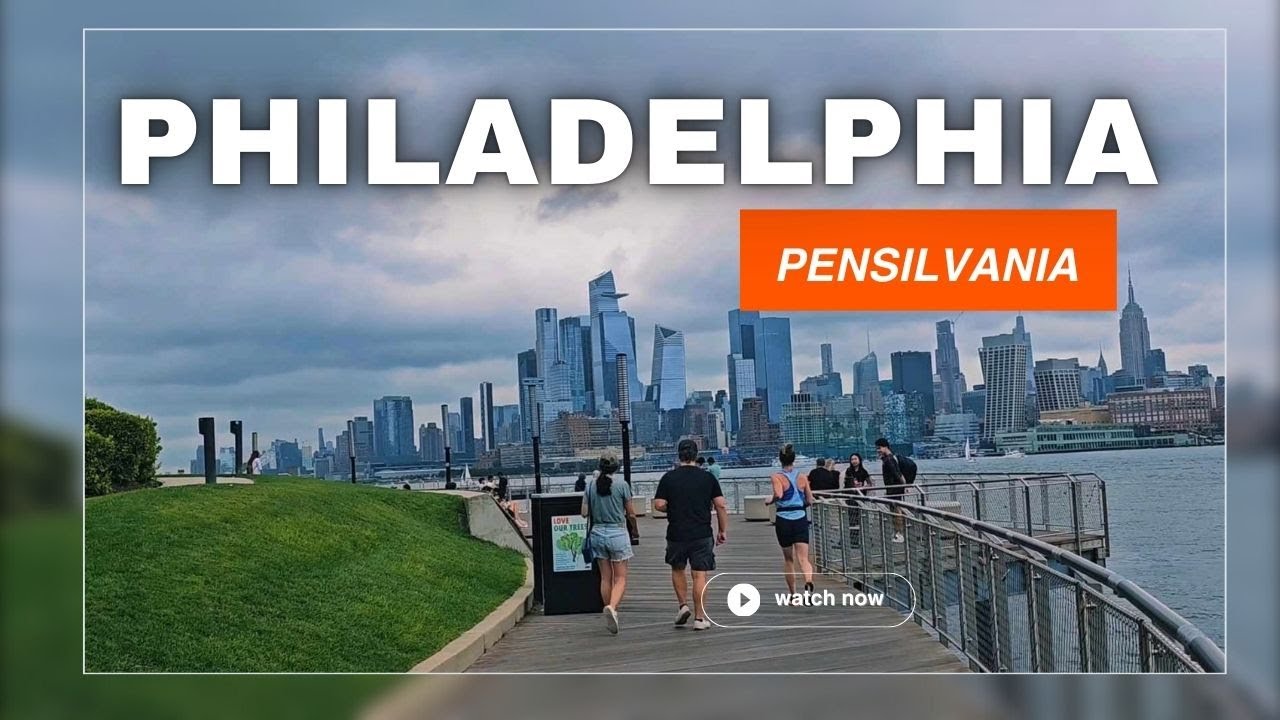 Philadelphia Walking Tour 4K | Exploring the Heart of the City - YouTube