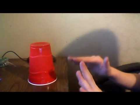 Simple how to do the cup song - YouTube