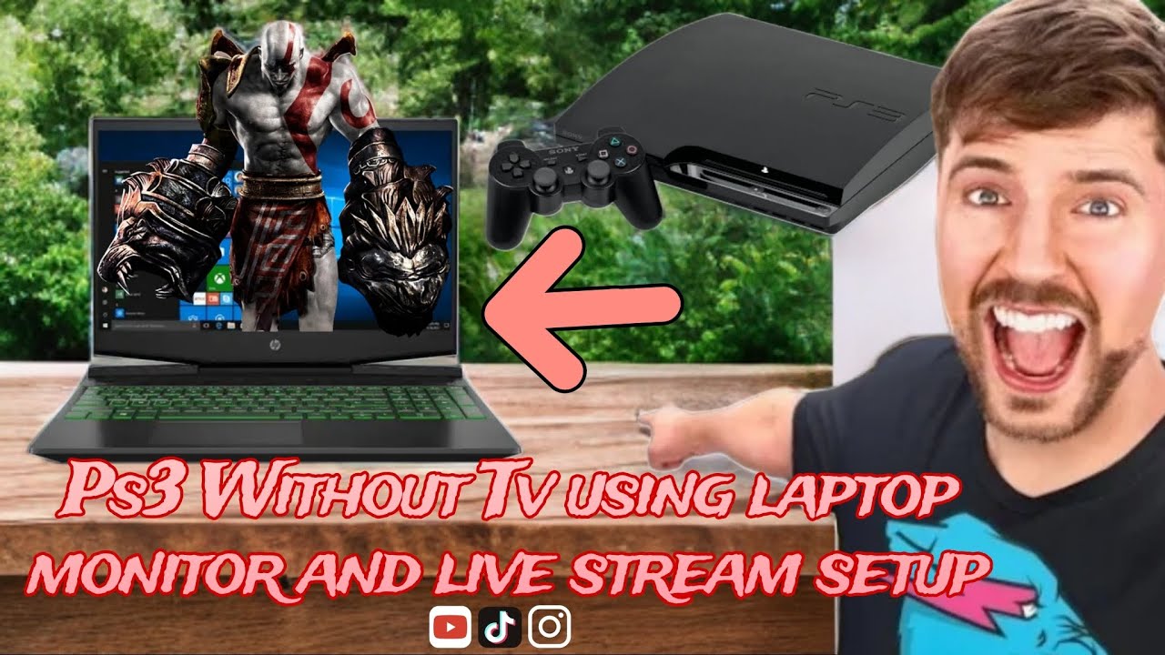 ps3 live stream and game play in pc screen #ps3 #trending - YouTube