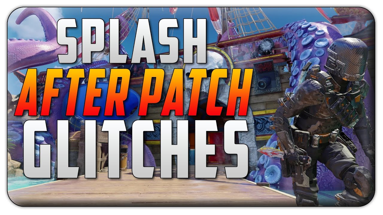 Call of Duty Black Ops 3 - Splash map glitch after patch - YouTube