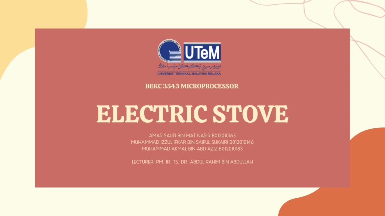 PBL MICROPROCESSOR (BEKC3543) GROUP ELECTRIC STOVE - YouTube