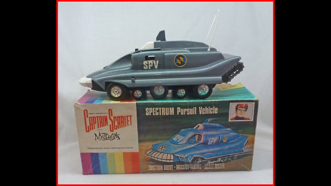 ROCKERTRON TOYS MAY AUCTION JR21 CAPTAIN SCARLET SPV - YouTube