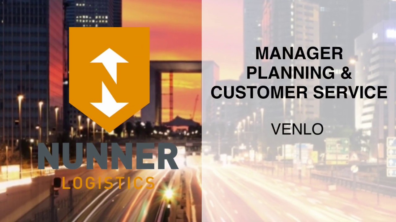 Manager Planning en Customer Service | Nunner Logistics - YouTube