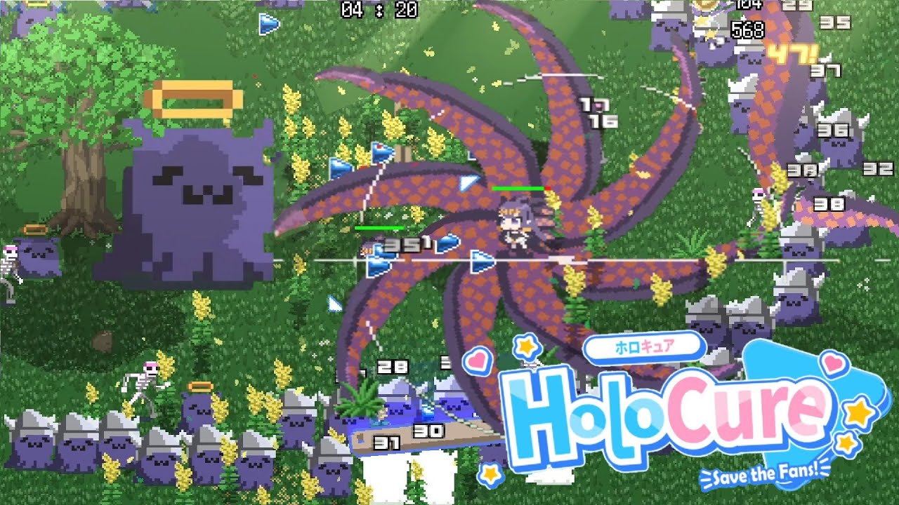 HoloCure Save the Fans! - Ina Stage Mode Gameplay / Hololive Fangame ...