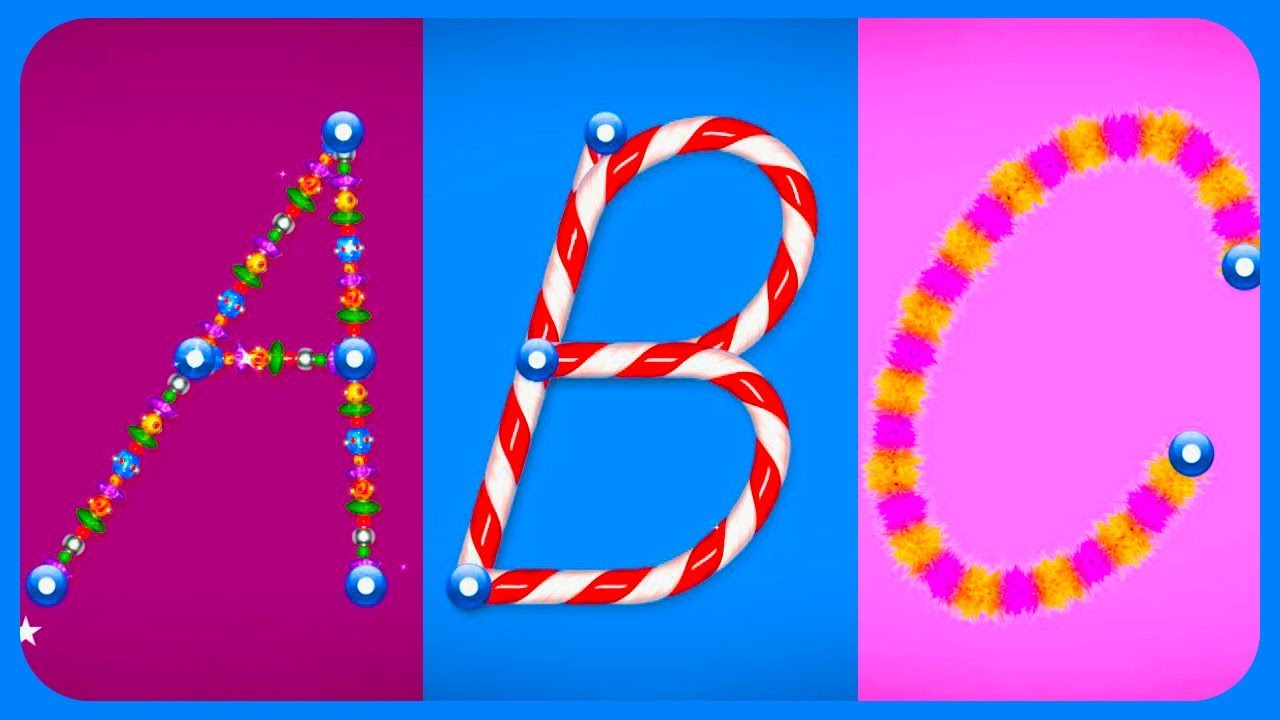 LetterSchool Kids Trace The ABC Alphabet #3 Educational Game Play ...