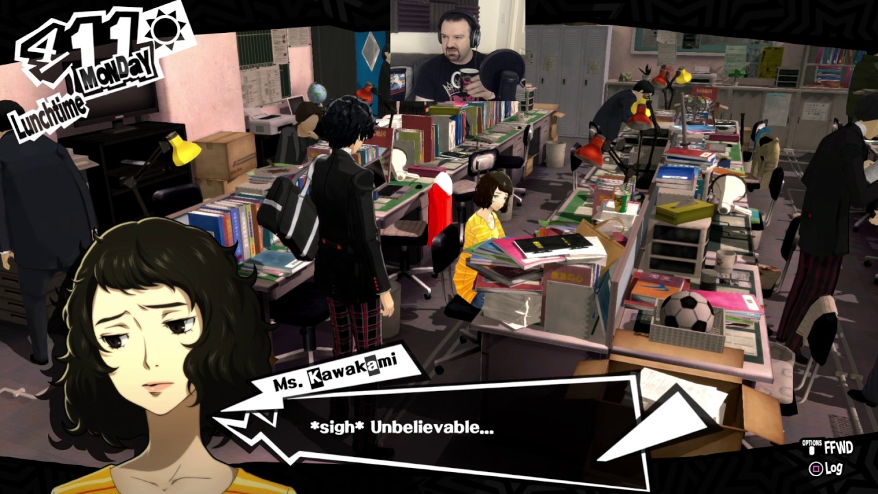 Persona 5 playthrough pt10 - Ah, School Life! - YouTube