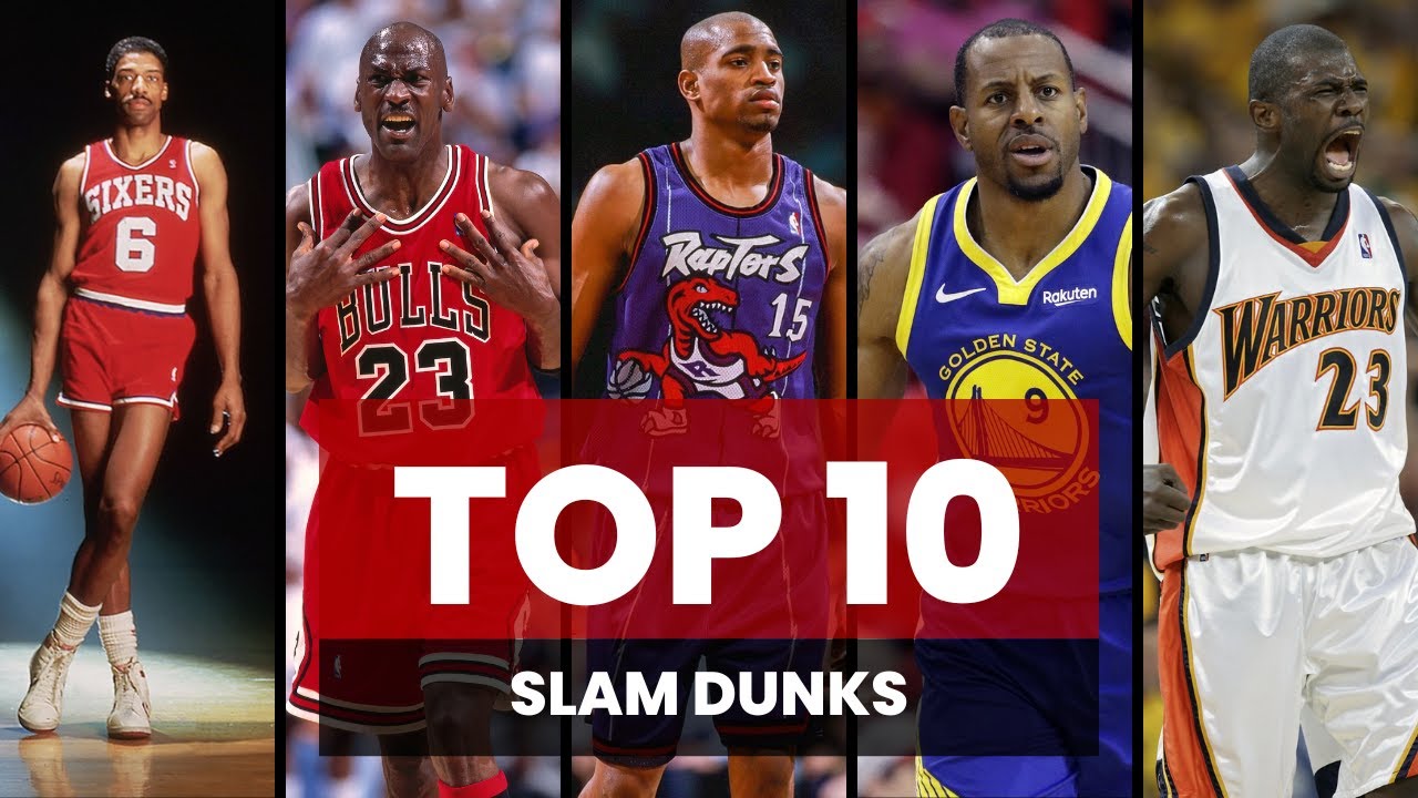 Top 10 Slam dunks of all time. Watch Michael Jordan and Vince Carter compete for the top spot ...