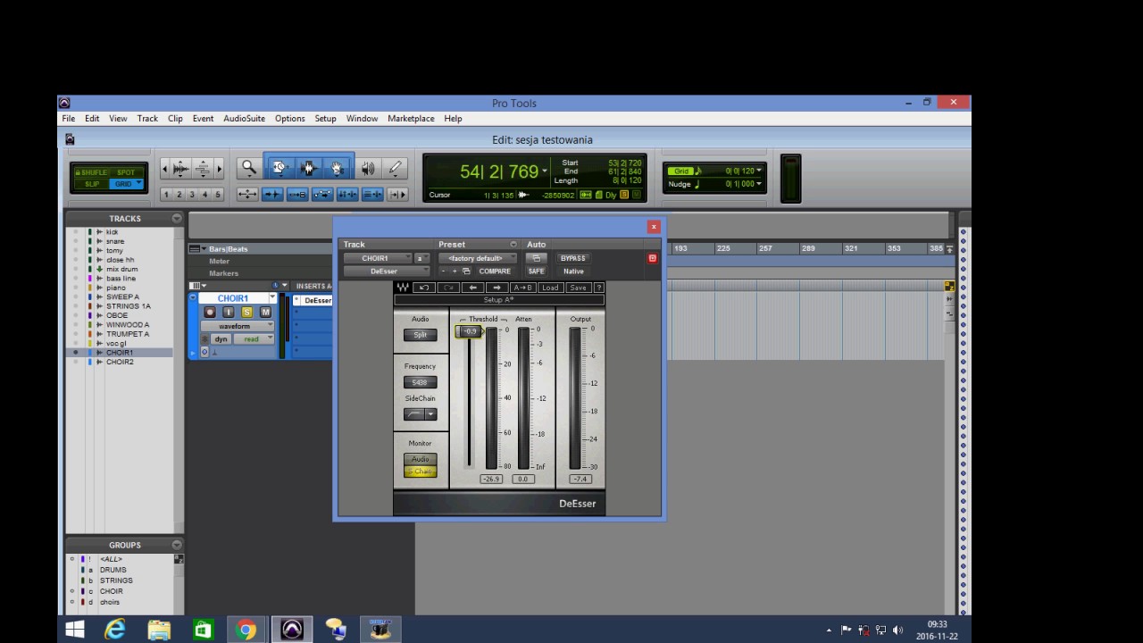 Waves Silver Bundle DeEsser - YouTube