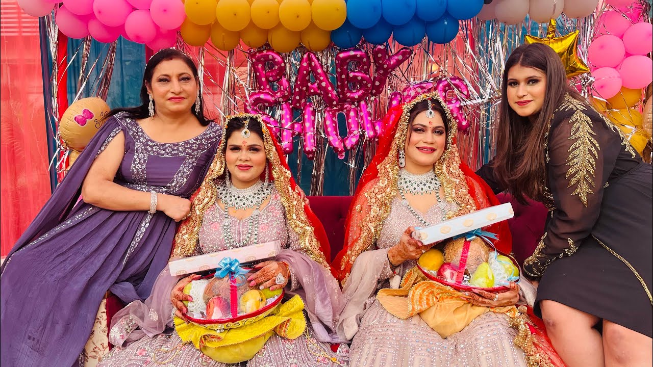 Nani ne machaya goad bharayi par dhamaal 🥰 special moments ♥️ - YouTube