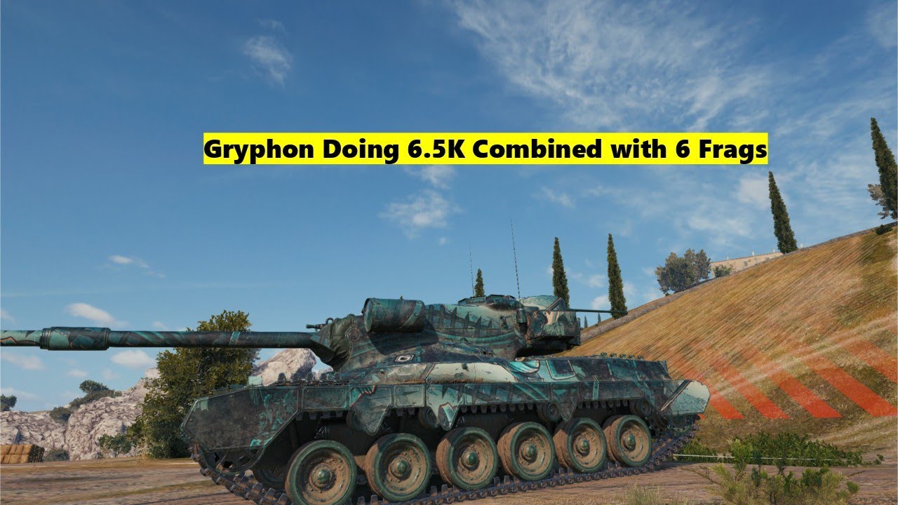 World of Tanks | Gryphon Doing 6.5K Combined with 6 Frags - YouTube