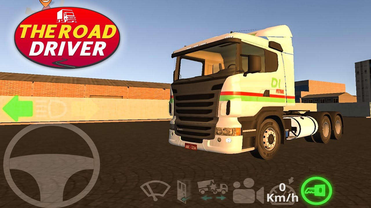 Primeira GAMEPLAY Jogando o The Road Driver - YouTube