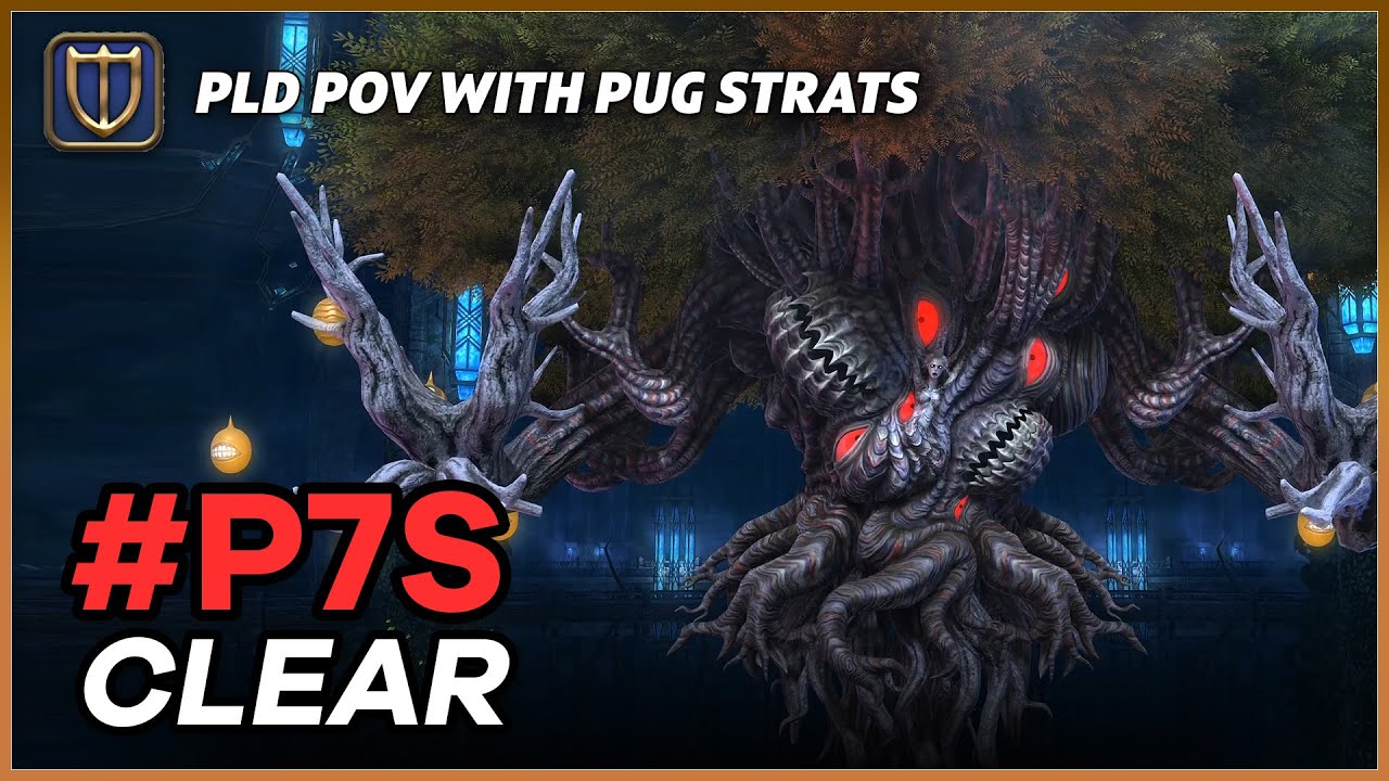 [FFXIV] P7S PLD POV First Clear! Brain dead Purgatory PUG Strats ...