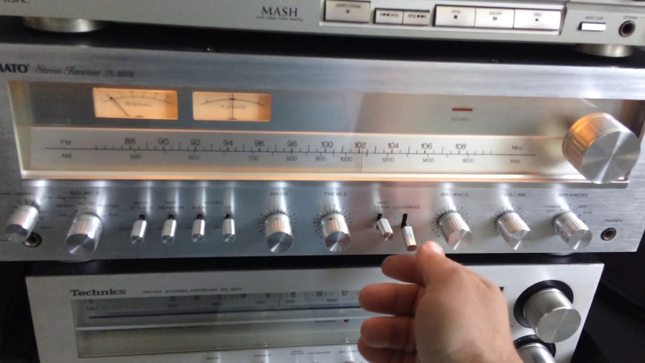 Amplituner Yamato JR-5073 - YouTube
