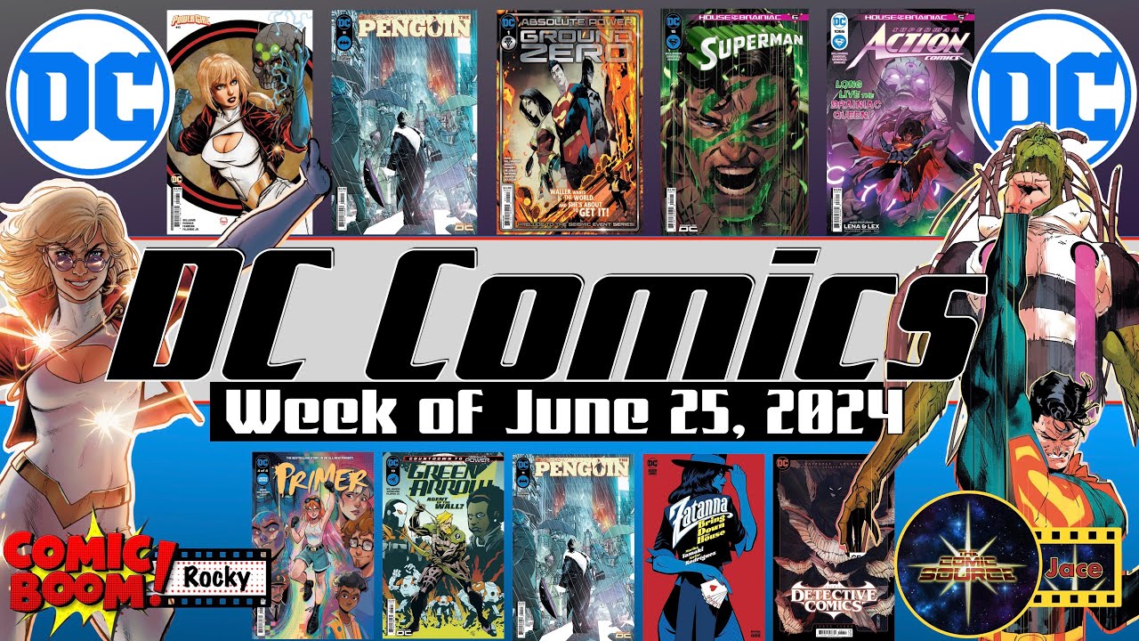 DC Comics - June 25, 2024 - Absolute Power: Ground Zero! House of Brainiac concludes! Primer ...