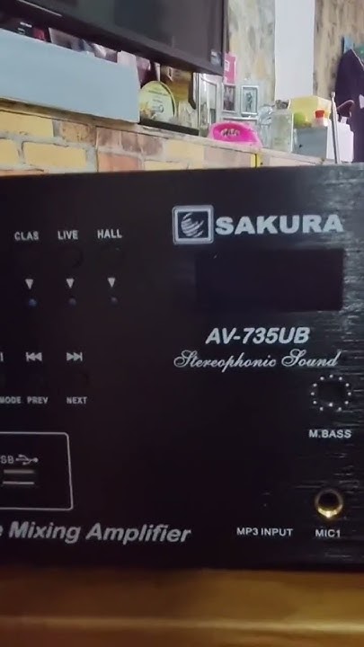 sakura 735ub amplifier #amplifier #sakura - YouTube