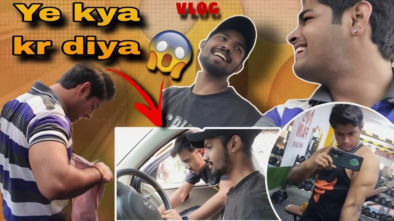 😱Car Key Lock Me Key Fas Gai😱. Ye Kya Kr Diya Bhaiya (Fun Vlog)🤣 - YouTube