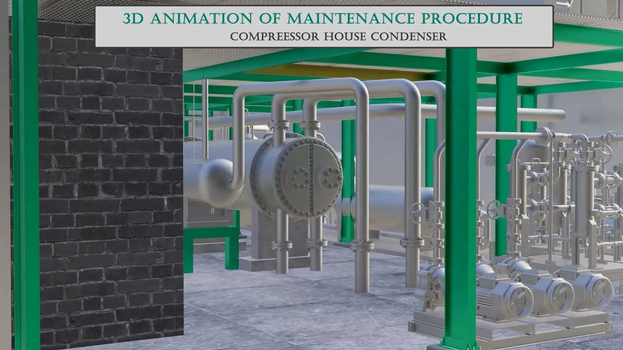 3D Animation of Maintenance Procedure of Condenser | Shutdwon | FAD ...