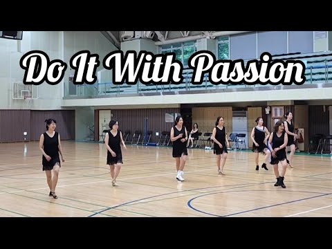 Do It With Passion Line Dance | 금요반 연습영상 - YouTube