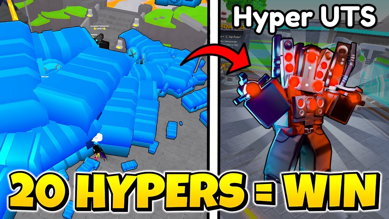 FIRST TO OPEN 20 HYPER UTS WINS vs AnTrader (Toilet Tower Defense ...